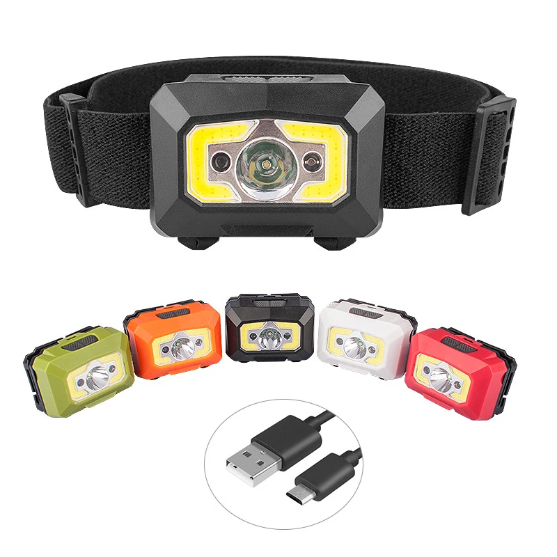 CE-LED-Headlamp-Safety-Helmet-Headlight-2-In-1-XPE-COB-Light ...