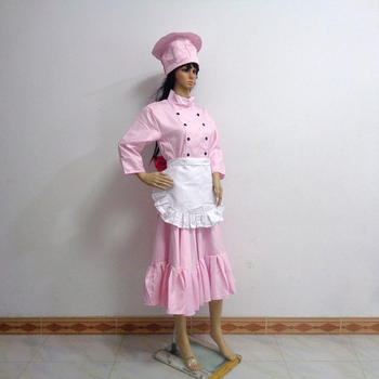 One Piece Charlotte Pudding Cook Chef Suit Cosplay Costume | One piece ...
