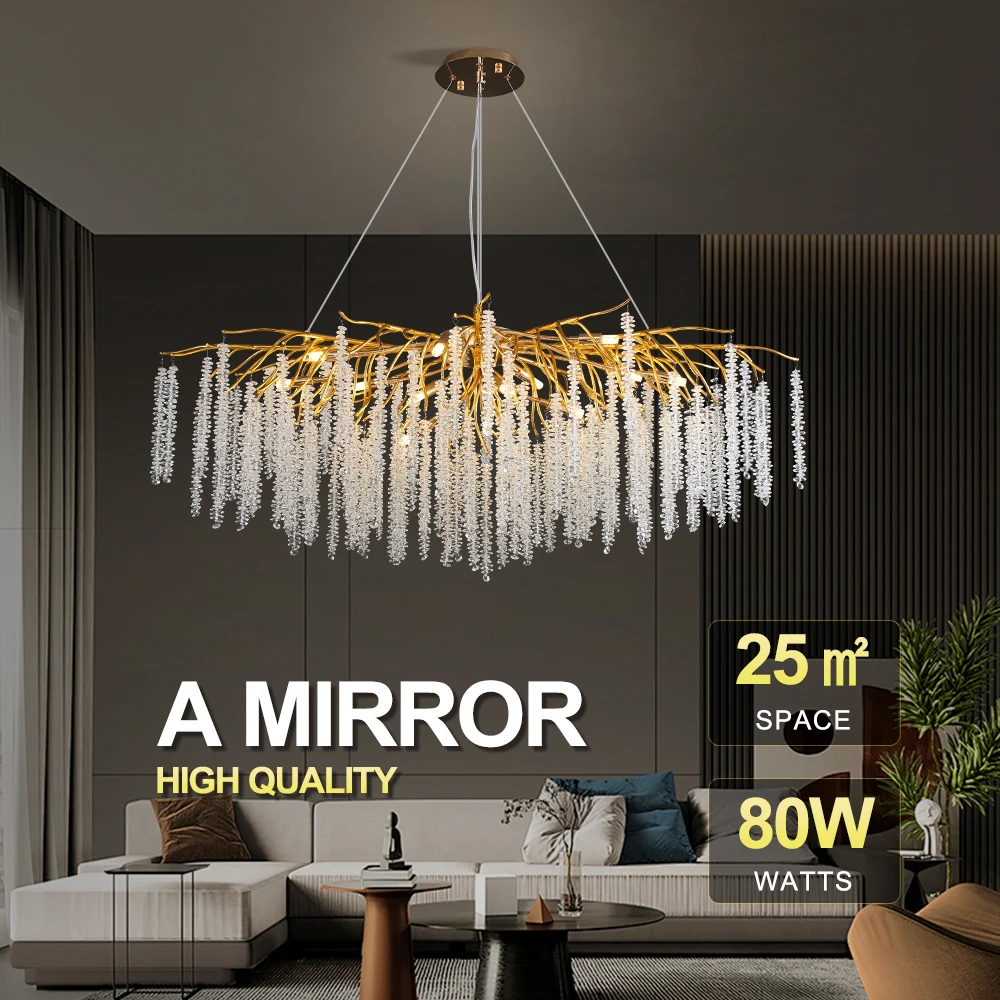 Светодиодный хрустальные потолочные люстры для спальни | AliExpress