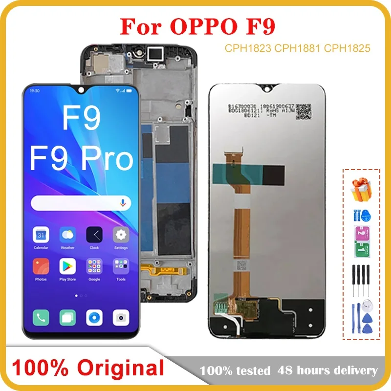 Pantalla-LCD-Original-de-6-3-pulgadas-para-OPPO-F9-digitalizador-de ...
