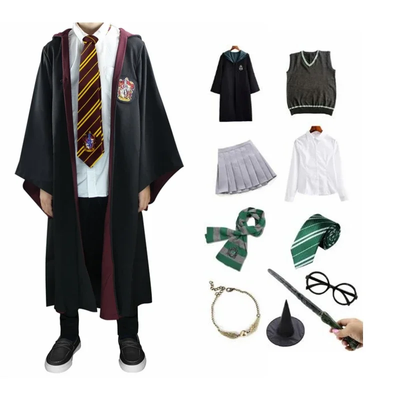 Hermione-Granger-fantasia-cosplay-para-mulheres-uniforme-escolar-da ...