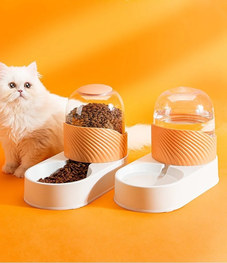 Cat Water Dispenser Cat Automatic Feeder Kitty Drinking Fountain Pet ...