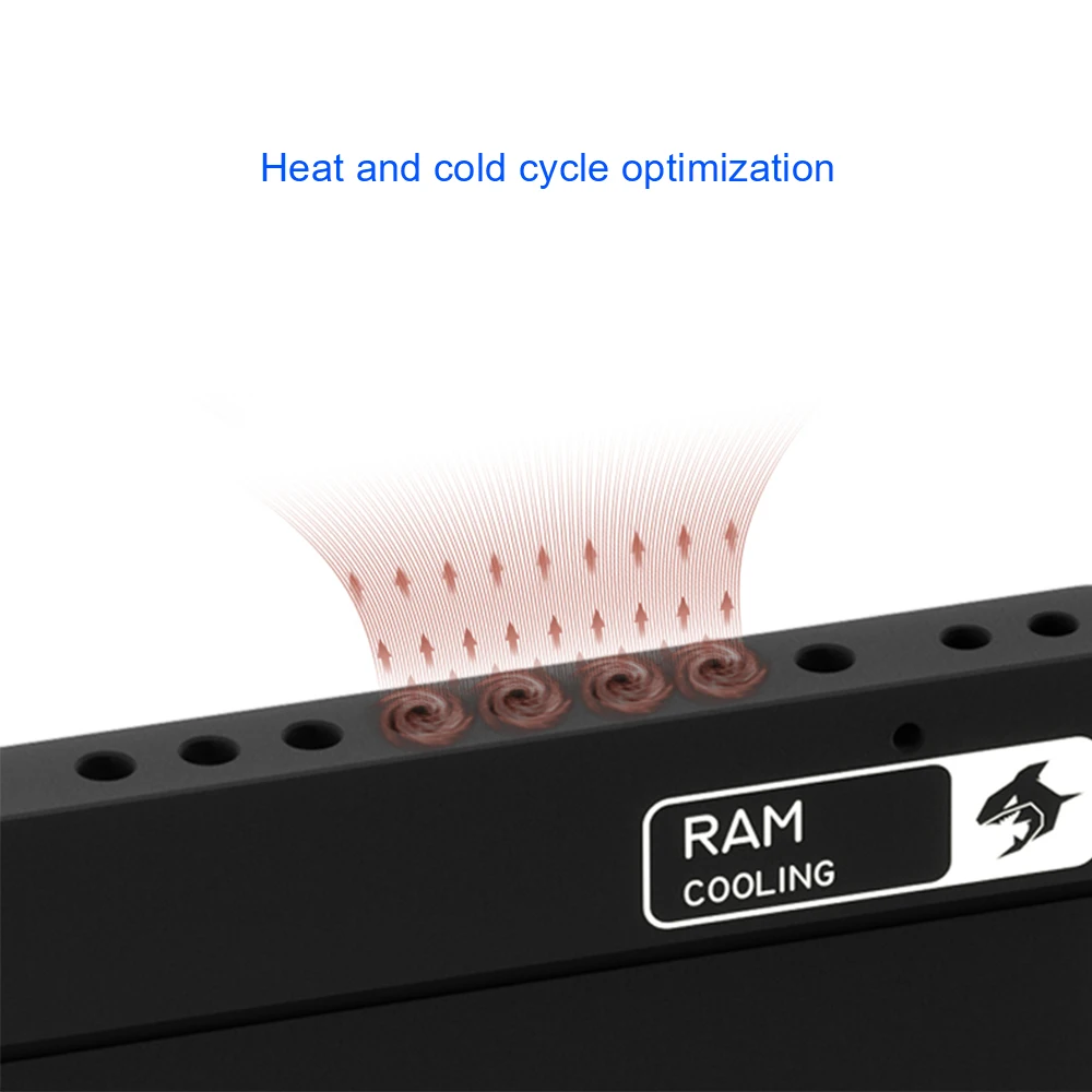 Barrow Computer DDR5 RAM Memory Cooler Armor Vest, disipadores de calor ...