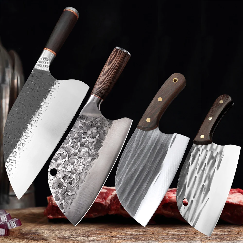 Heavy-Knife-Chef-Cleaver-Meat-Chop-Vegetables-Kitchen-Knives-Hand ...