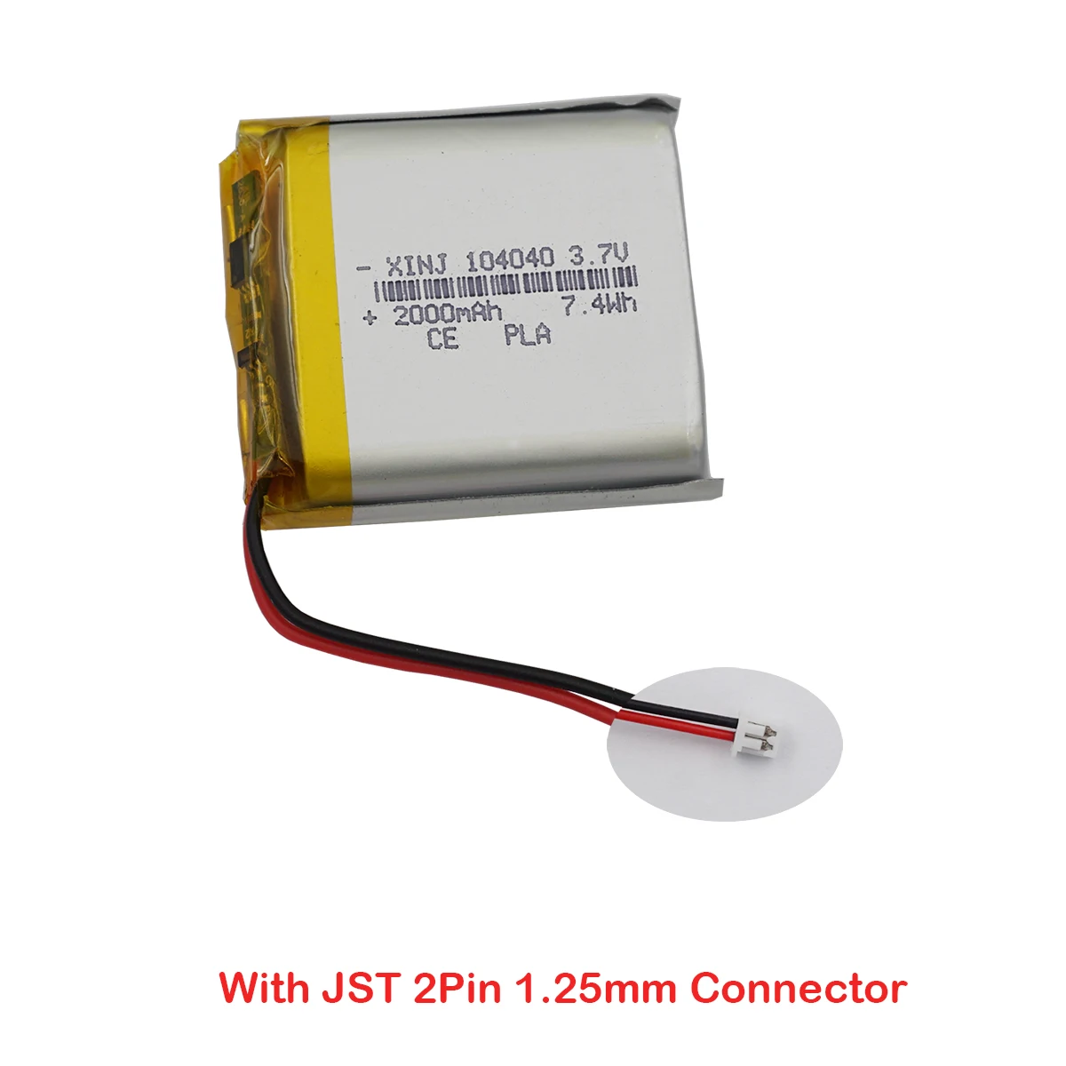 3-7V-2000mAh-7-4Wh-JST-2Pin-1-25mm-Connector-Li-Polymer-Rechargeable-Li ...