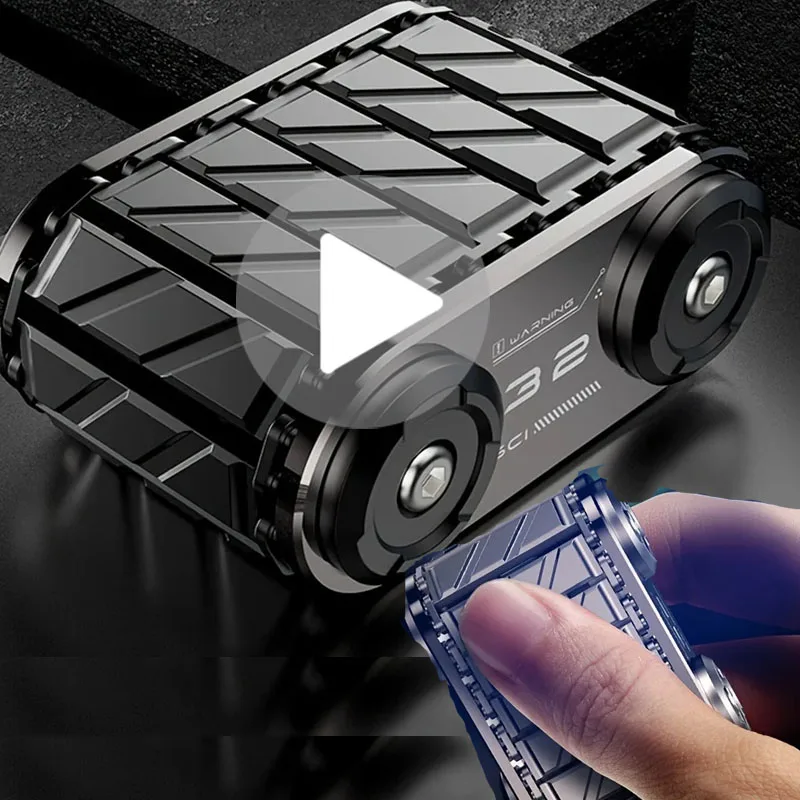 NEW-Metal-Tank-EDC-Fidget-Toy-Fingertip-Gyro-Adult-Decompression-Tide ...