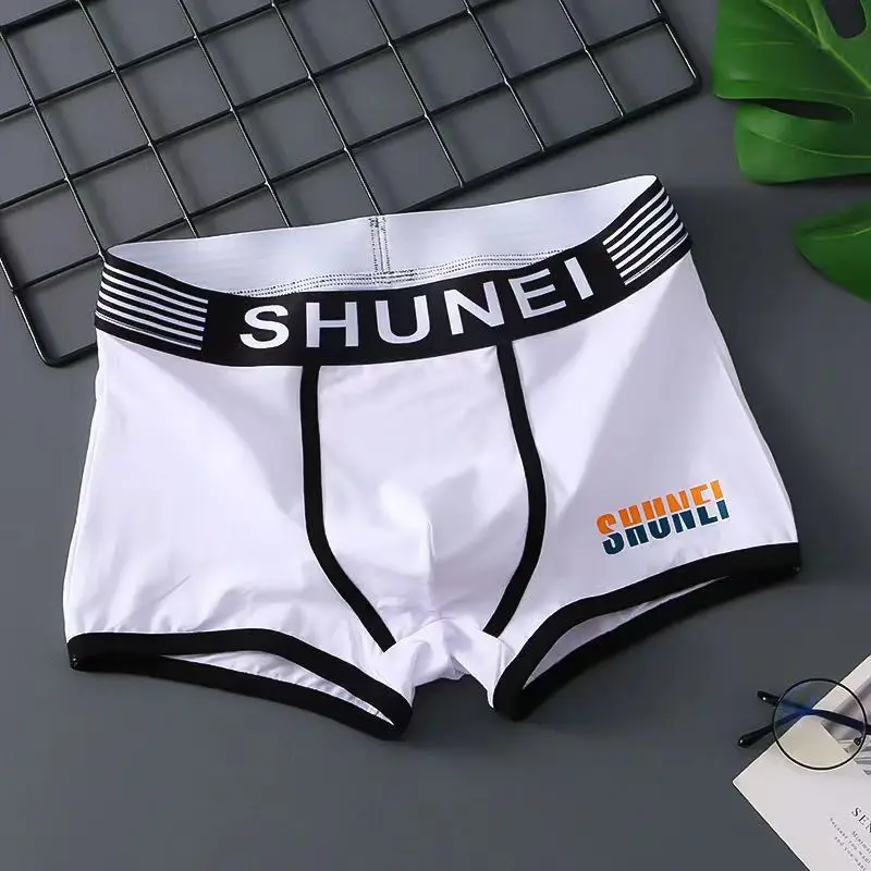 Boxer-shorty,EXILIENS-Nouvelle lettre Boxer pour hommes,sous-vêtements ...