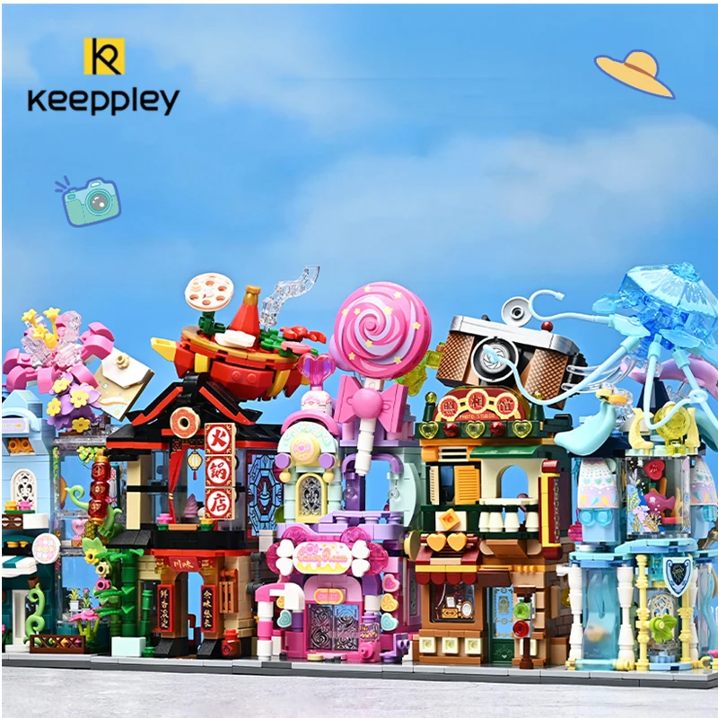 Keeppley-Building-Blocks-Colorful-Street-View-Series-Season-4-House ...