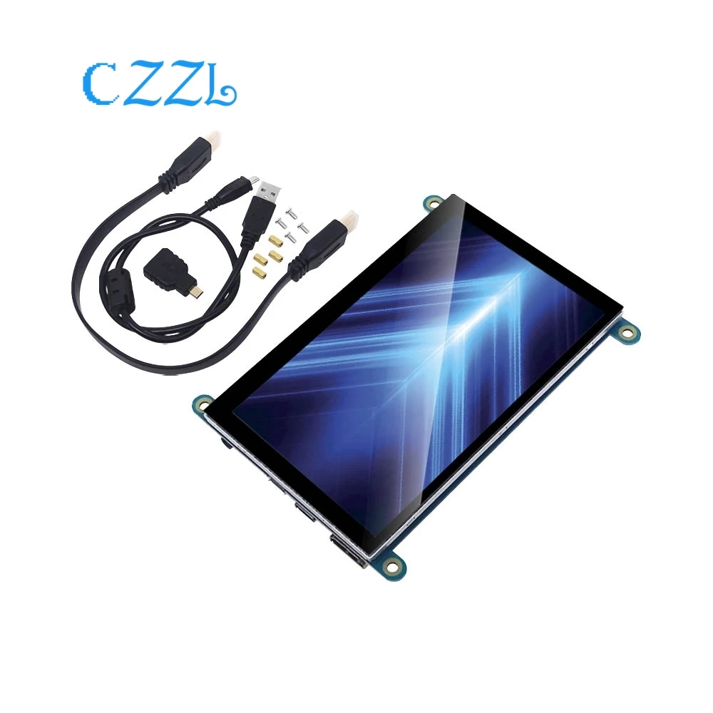 5-inch-IPS-LCD-HDMI-800-x-480-capacitive-touch-screen-LCD-display ...