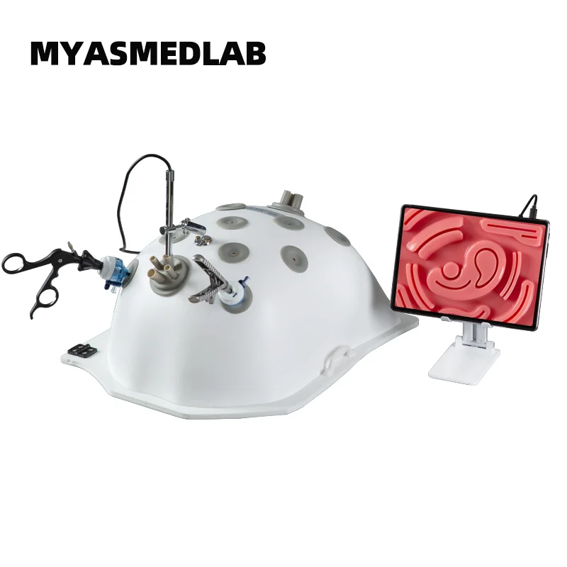 High-Simulation-Laparoscopy-Trainer-Laparoscopic-Simulator-Training-Box-with-0-30-Degree-HD ...