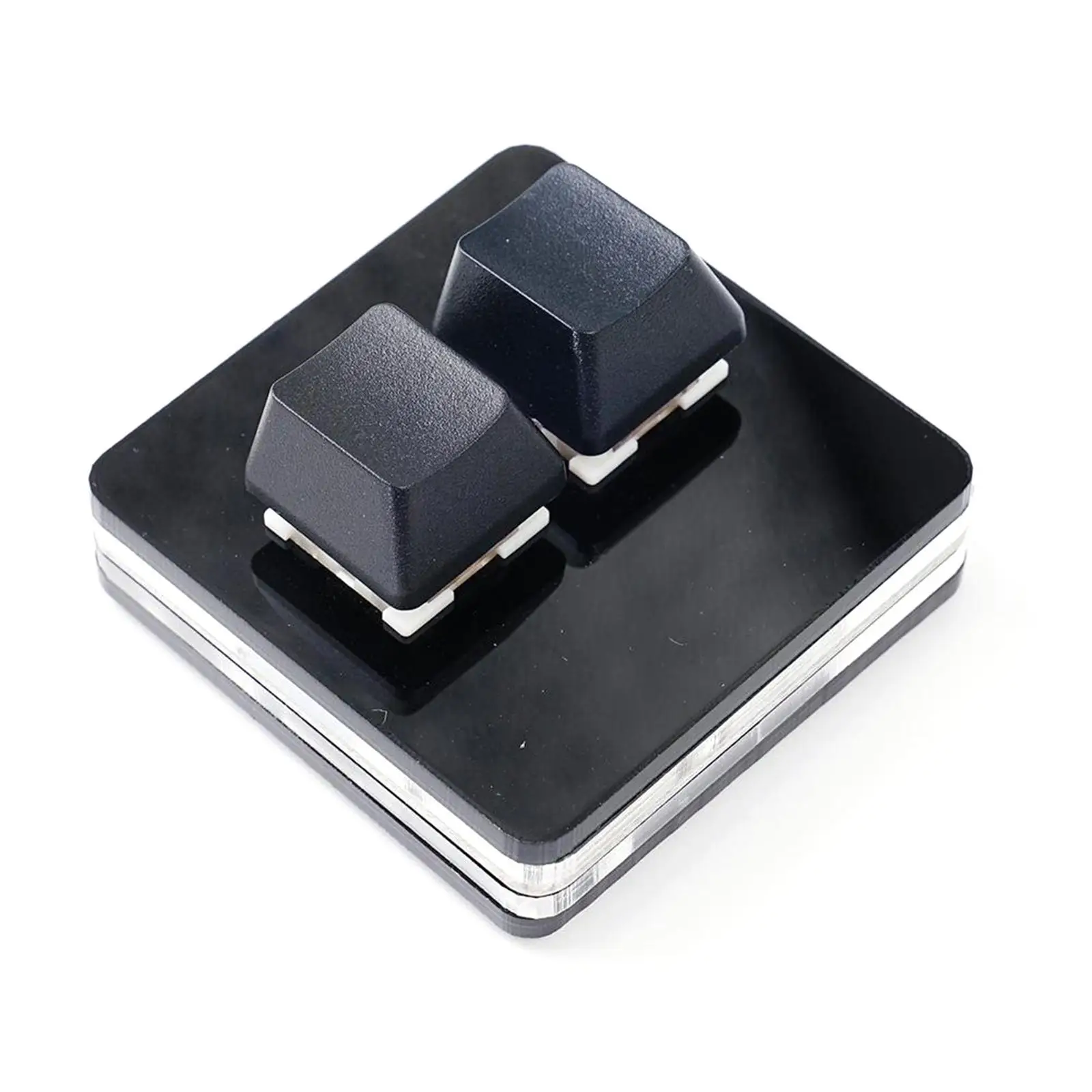 Black-2-Keys-Mini-Keypad-Red-Silver-Switch-OSU-Programmable-Gaming ...