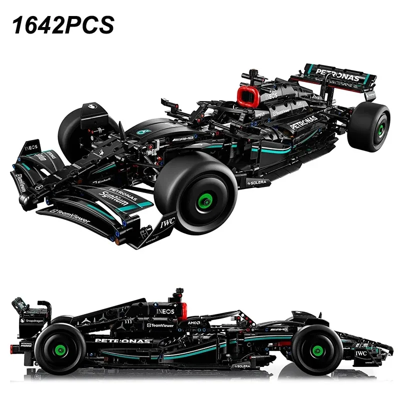 T-cnico-AMG-F1-Car-Blocks-para-crian-as-W14-E-Performance-Speed-Bricks ...