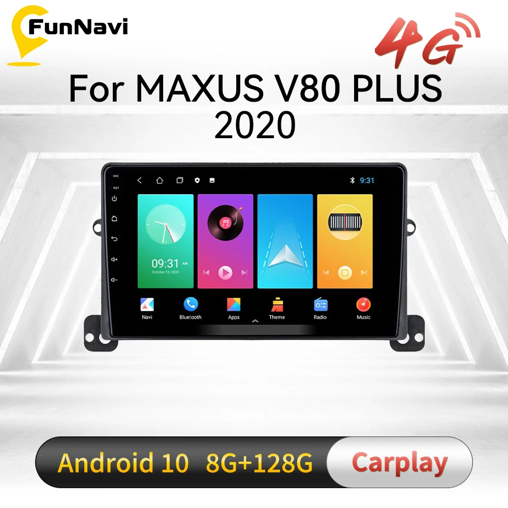 2 Din Android Car Stereo Radio For Maxus V80 Plus 2020 9 Inch Screen Car Gps Navigation ...