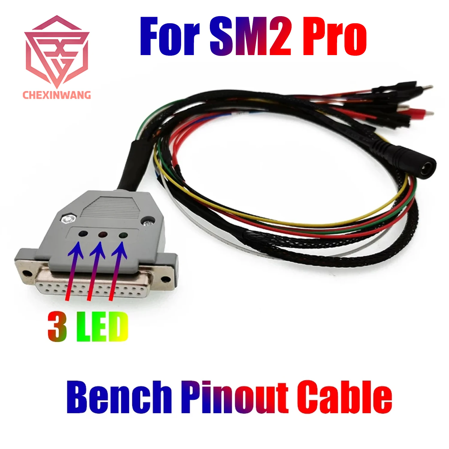 Cable de Banco de arranque DB25 ECU, Cable de Pinout de banco, 3 luces ...