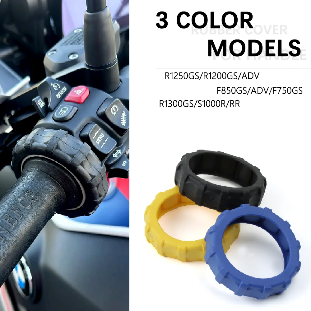 Motorcycle-Multi-controller-protector-Rubber-Cover-for-Handle-For-BMW ...