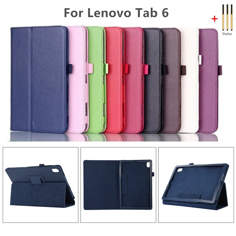 Case-For-Lenovo-Tab-6-2021-PU-Leather-Flip-cover-For-Lenovo-Tab6-10-3 ...