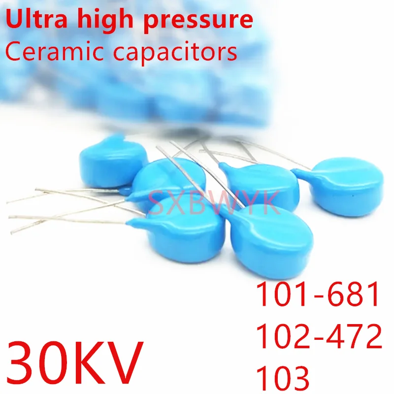 Ultra high voltage ceramic capacitor 30KV 101 151 221 331 471 501 681 ...