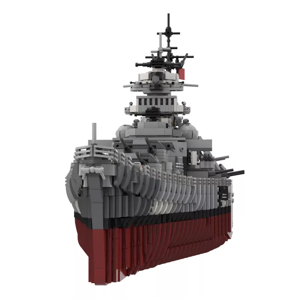 Gobricks-WW2-Military-Bismarck-Warships-Building-Blocks-Set-Battleship ...