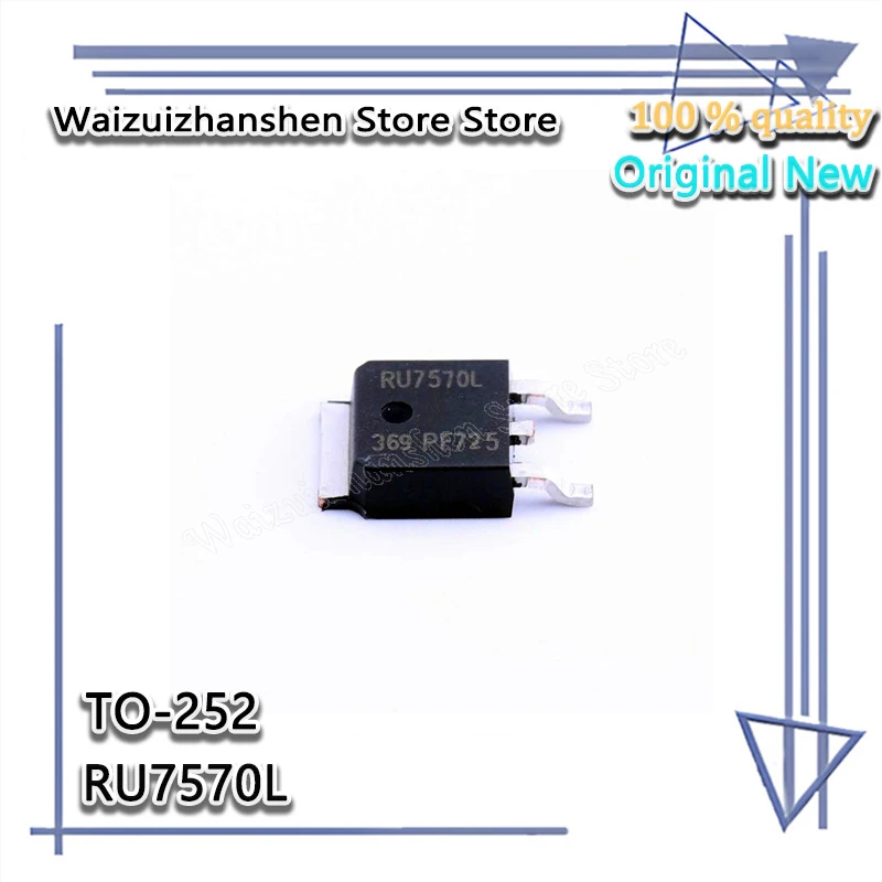 5pcs-10pcs-lot-RU7570L-RU7570-TO-252-N-channel-75V-70A-MOS-FET-New ...