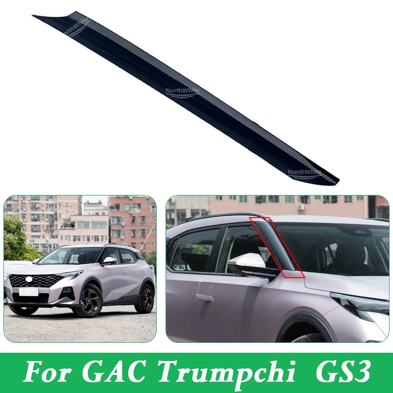 Original Windshield Pillar Trim For GAC Trumpchi GS3 2023-2024 Exterior ...