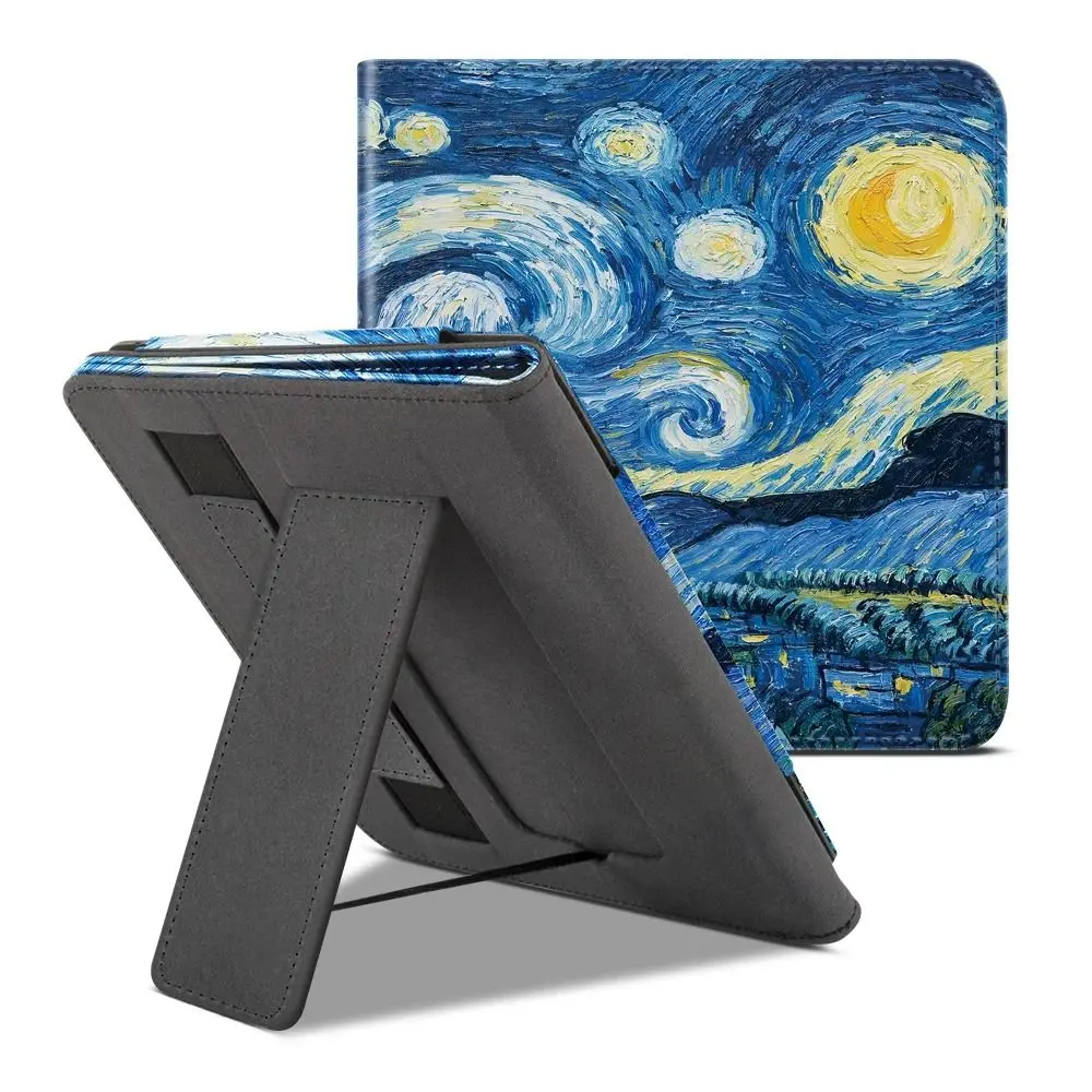 Hand Strap E-Reader Case Auto Sleep/Wake Superfiber N778 Smart Cover 8 ...