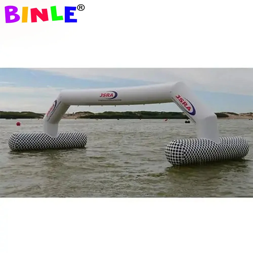 Airtight PVC Inflatable Floating Race Arch Start Finish Line Archway ...