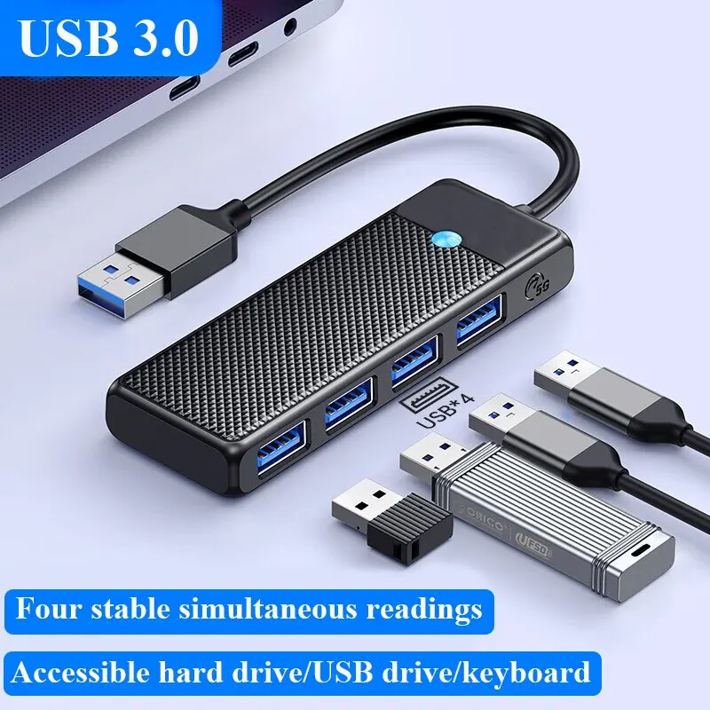 USB-Extender-Multi-Interface-Dock-TypeC-Plug-Set-Splitter-Conversion-3 ...