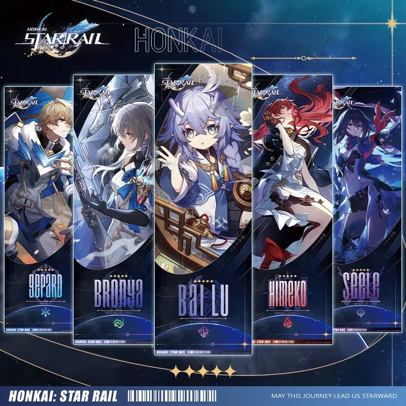 Robin X Boothill: The Ultimate Honkai Star Rail Laser Ticket Bookmark ...