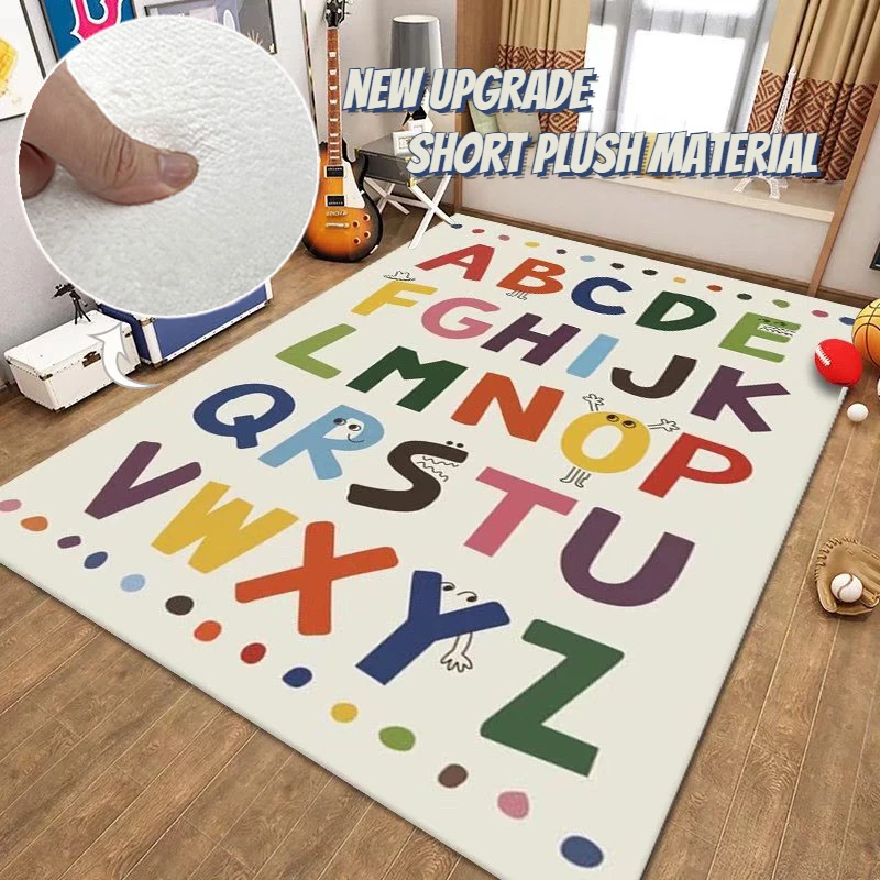 Cartoon-Alphabet-Carpet-Carpets-for-Living-Room-Bedroom-Washable-Floor ...
