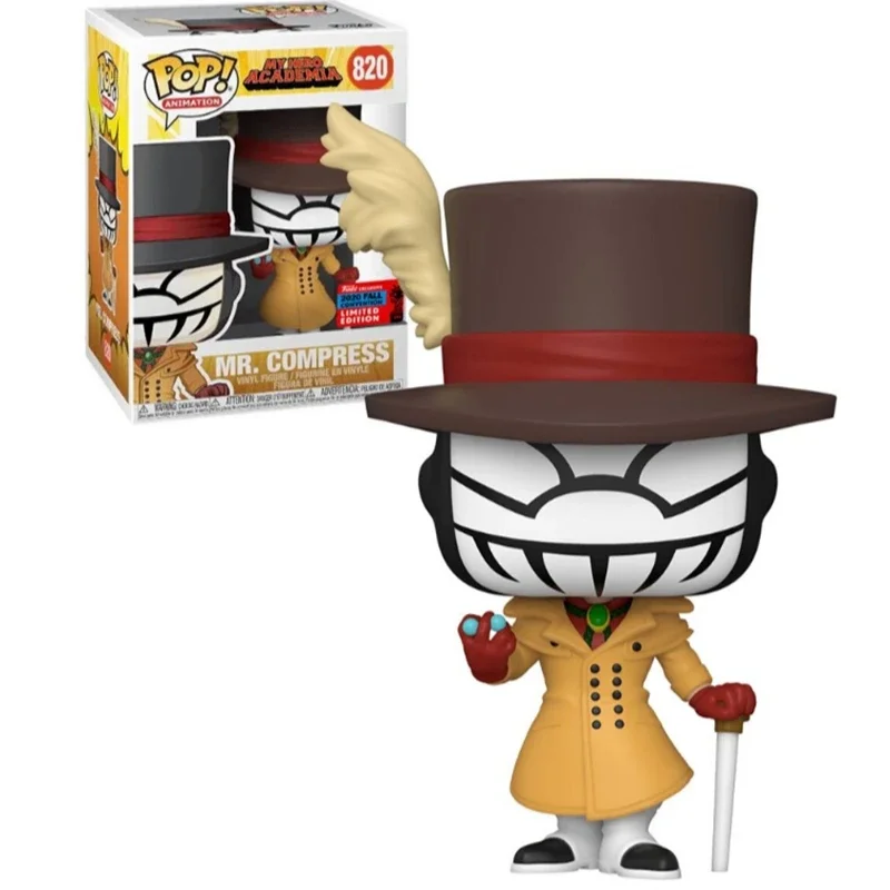 NUEVA LLEGADA FUNKO POP My Hero Academy Animation MR.Compress #820 ...