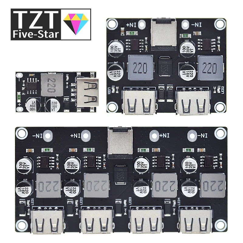 USB-QC3-0-QC2-0-USB-DC-DC-Buck-Converter-Charging-Step-Down-Module-6 ...
