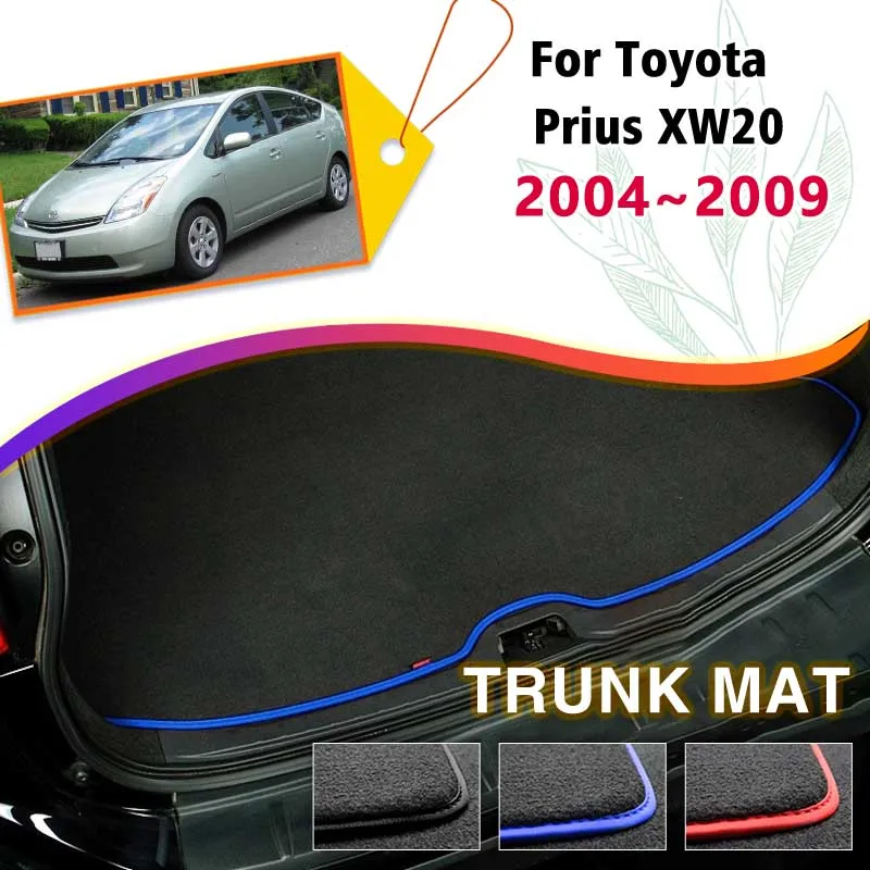 Car Rear Trunk Mat For Toyota Prius XW20 2 2004~2009 2005 2006 2008 ...