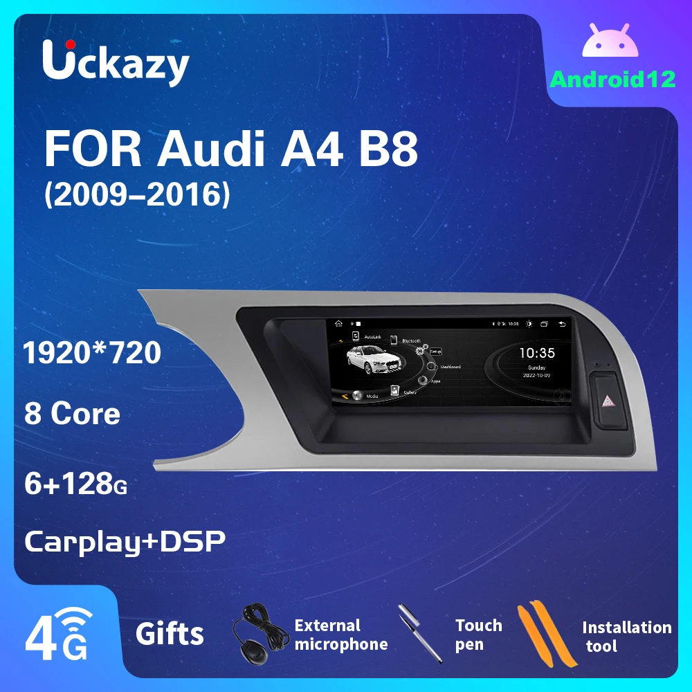128GB-Wireless-Carplay-AutoRadio-Android-12-System-Car-Display-Screen ...