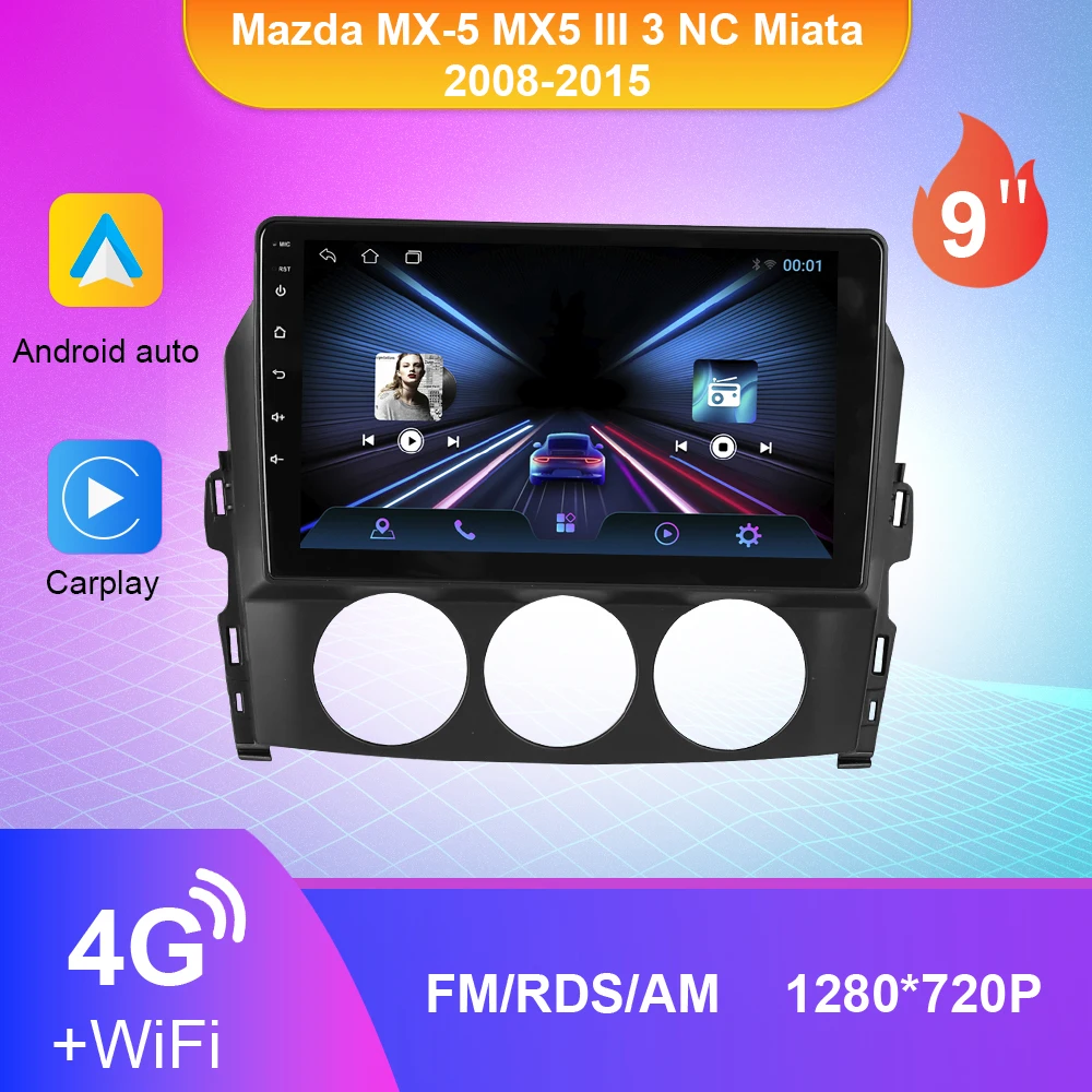 Car-Radio-For-Mazda-MX-5-MX5-III-3-NC-Miata-2008-2015-Auto-Carplay ...