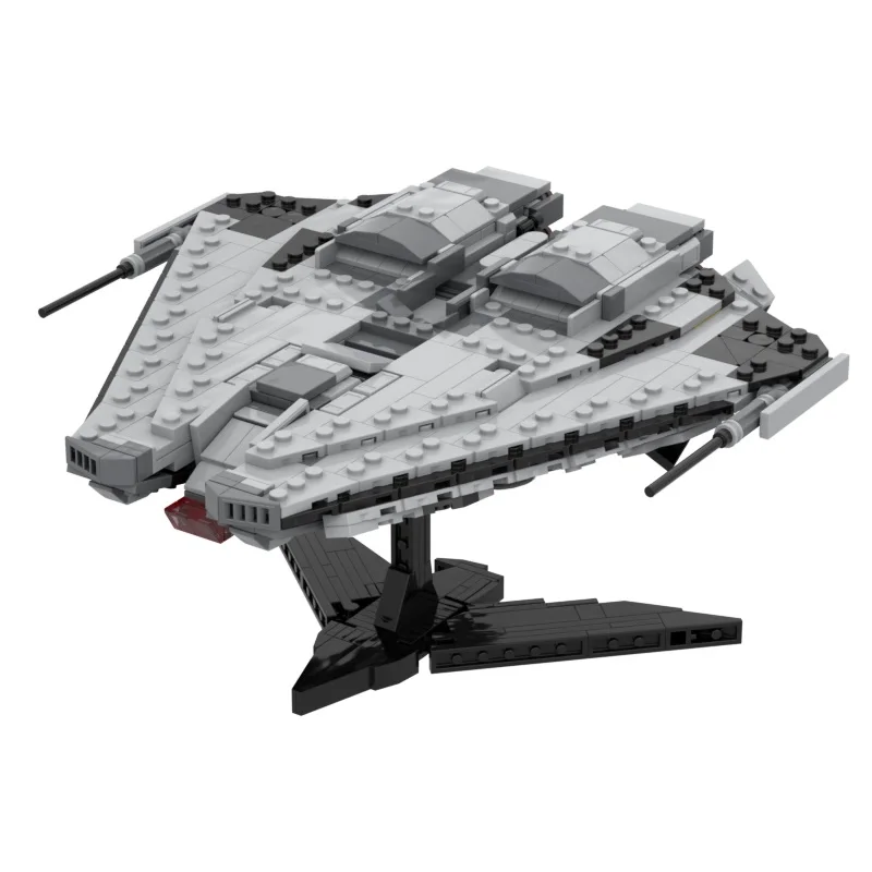 85PCS Spaceship Aircraft Stand Display Stand Building Blocks MOC Model ...