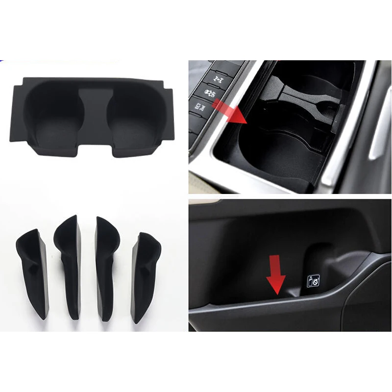 For Toyota Land Cruiser 200 2008-2021 Car Door Side Storage Box LC200 ...