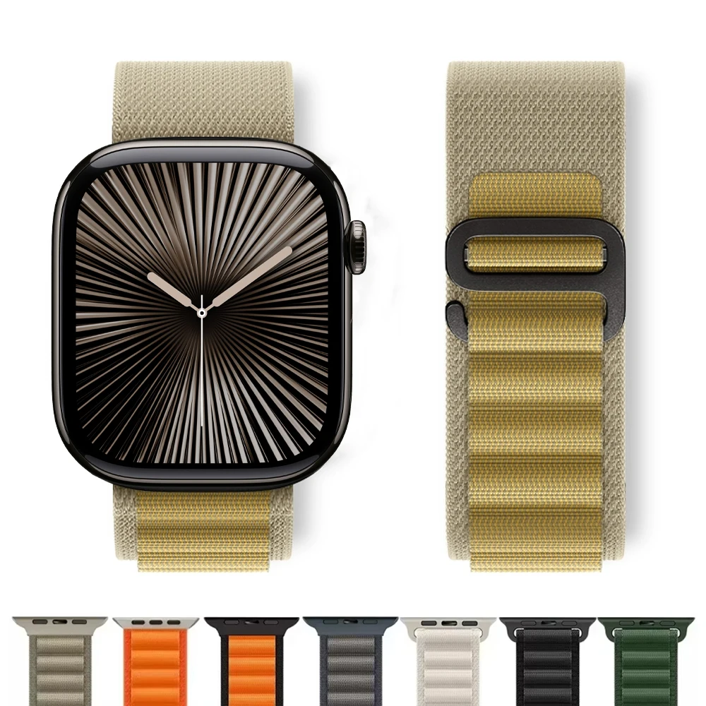 Alpine-loop-for-Apple-watch-10-Band-46mm-42mm-49mm-45mm-44mm-41mm-Nylon ...