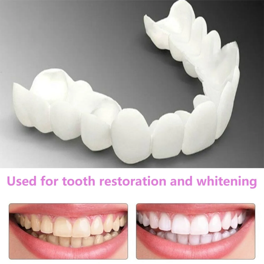 False Dental Braces Tooth Cover Simulation Chewing Braces Dental Beauty ...