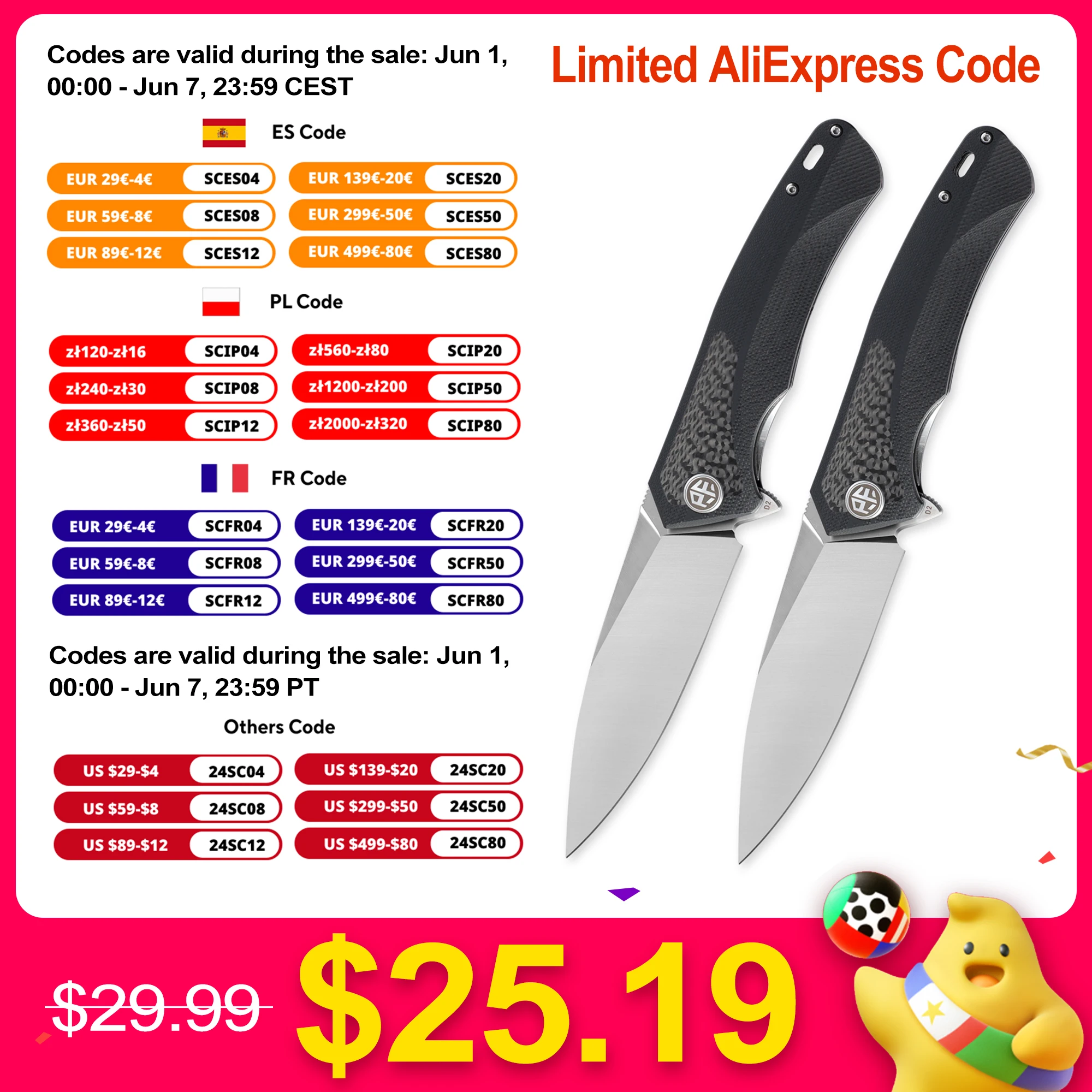 PF838-Petrified-Fish-D2-Steel-Folding-Knives-for-Men-Outdoor-Pocket ...