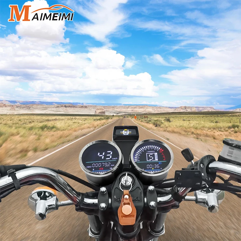 Speedometer-Digital-Dashboard-LED-Meter-Motorcycle-Speed-Meter ...