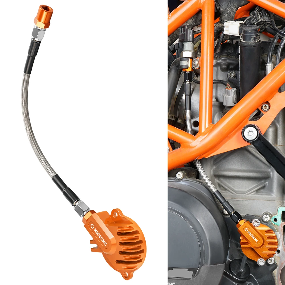 For-12-23-KTM-690-Enduro-R-690-SMCR-Oil-Pressure-Hose-Oil-Filter-Cap ...