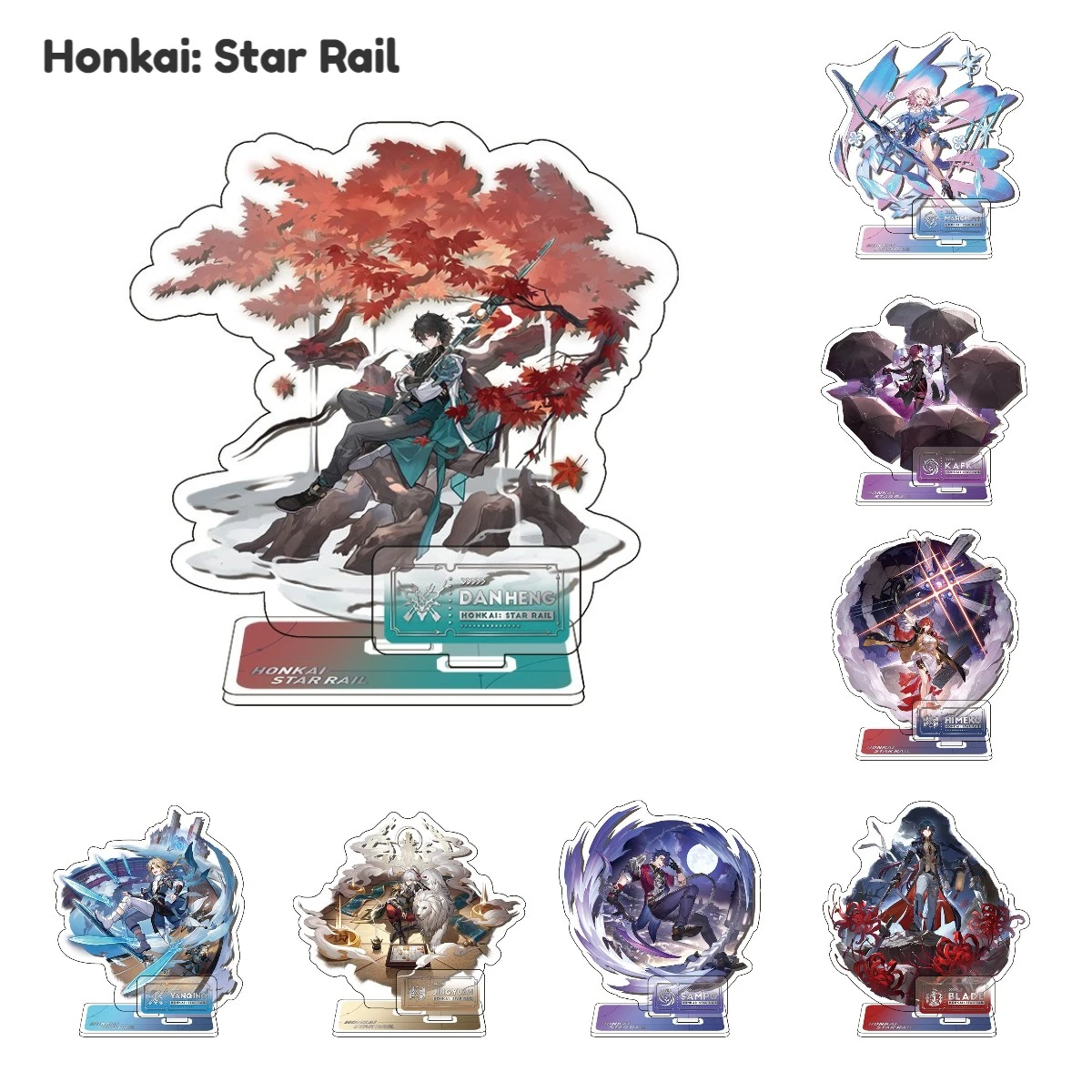 Anime MiHoYo Game Honkai:Star Rail Figures Dan Heng March 7th Kafka ...