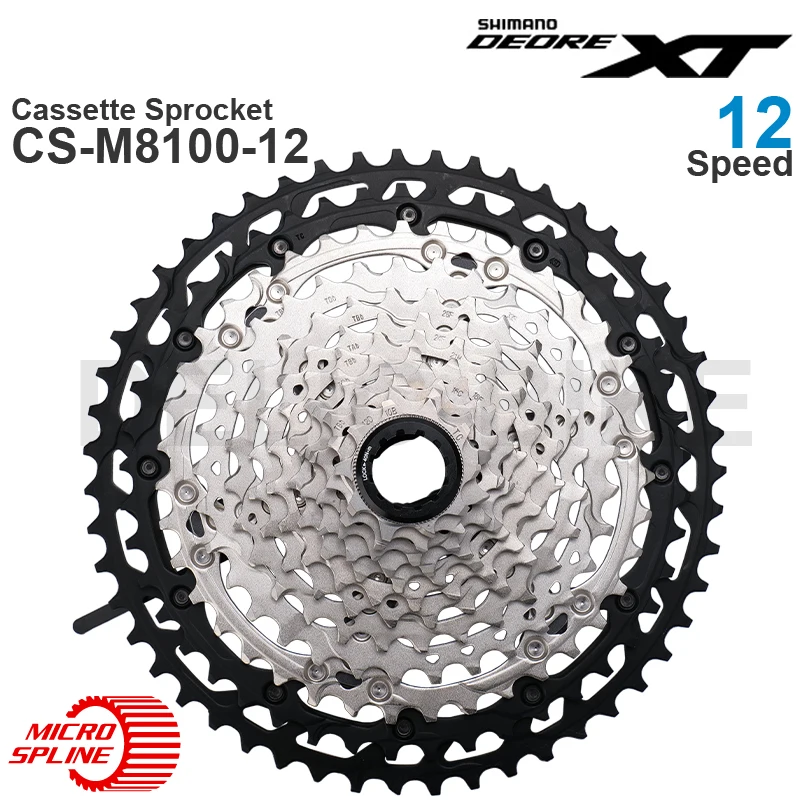 SHIMANO-DEORE-XT-CS-M8100-pignone-cassetta-M8100-Cogs-ruota-libera ...