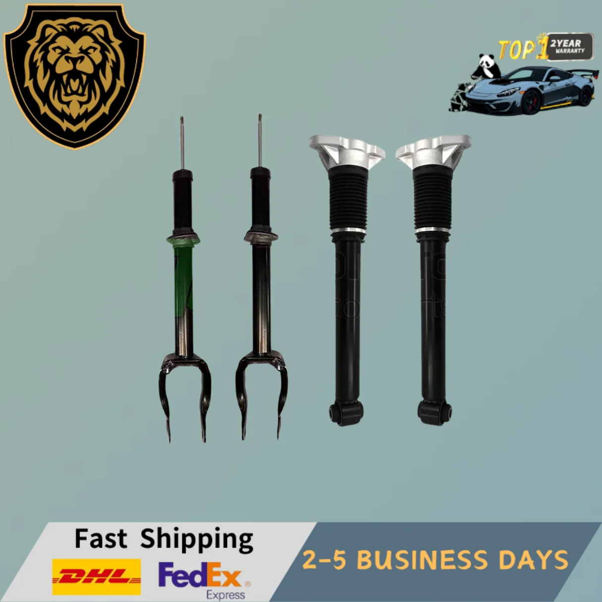 Full-Set-Front-Rear-Shock-Absorbers-Struts-For-Mercedes-Benz-W167-GLE ...