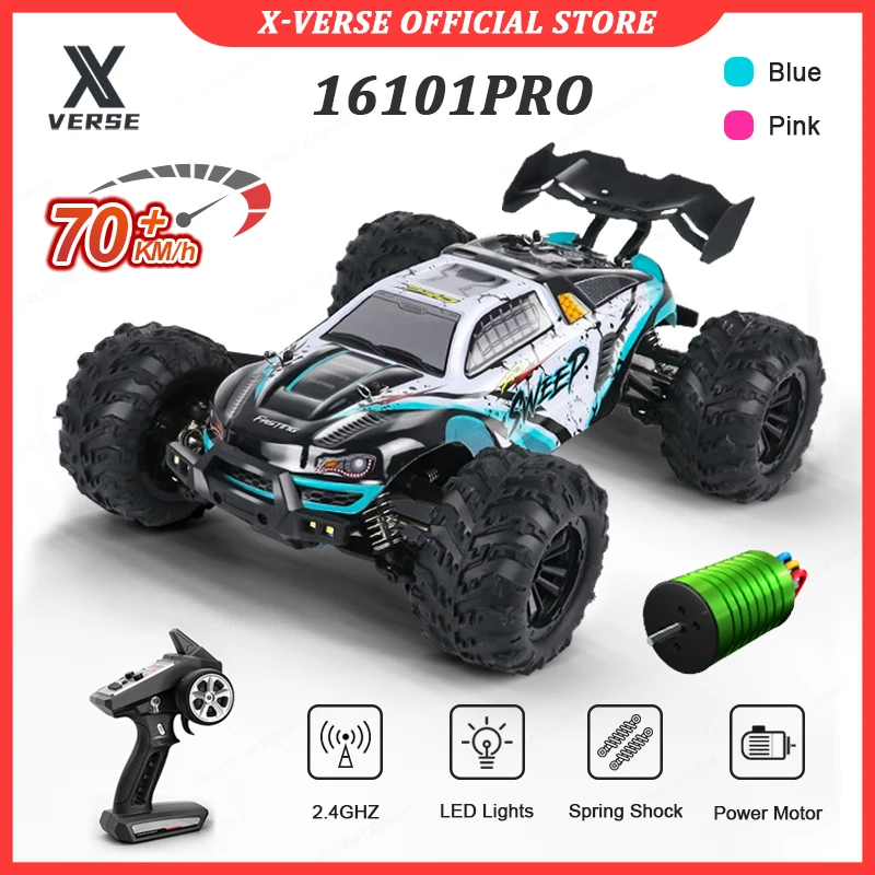 1-16-RC-Car-with-LED-2-4G-Brushless-70KM-H-High-Speed-Remote-Control ...