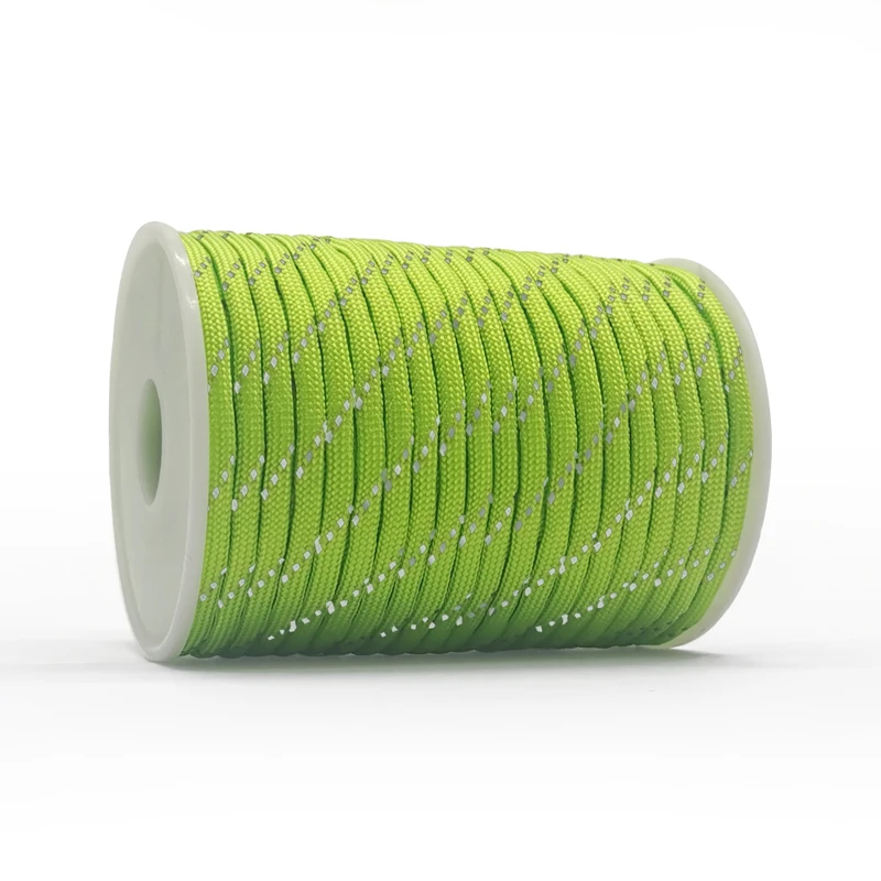 Paracord de 7 núcleos para supervivencia, cuerda de paracaídas, cordón ...