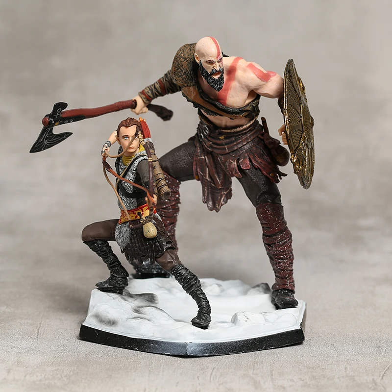 God War Statue Kratos Atreus | Kratos Atreus Action Figure | God War ...