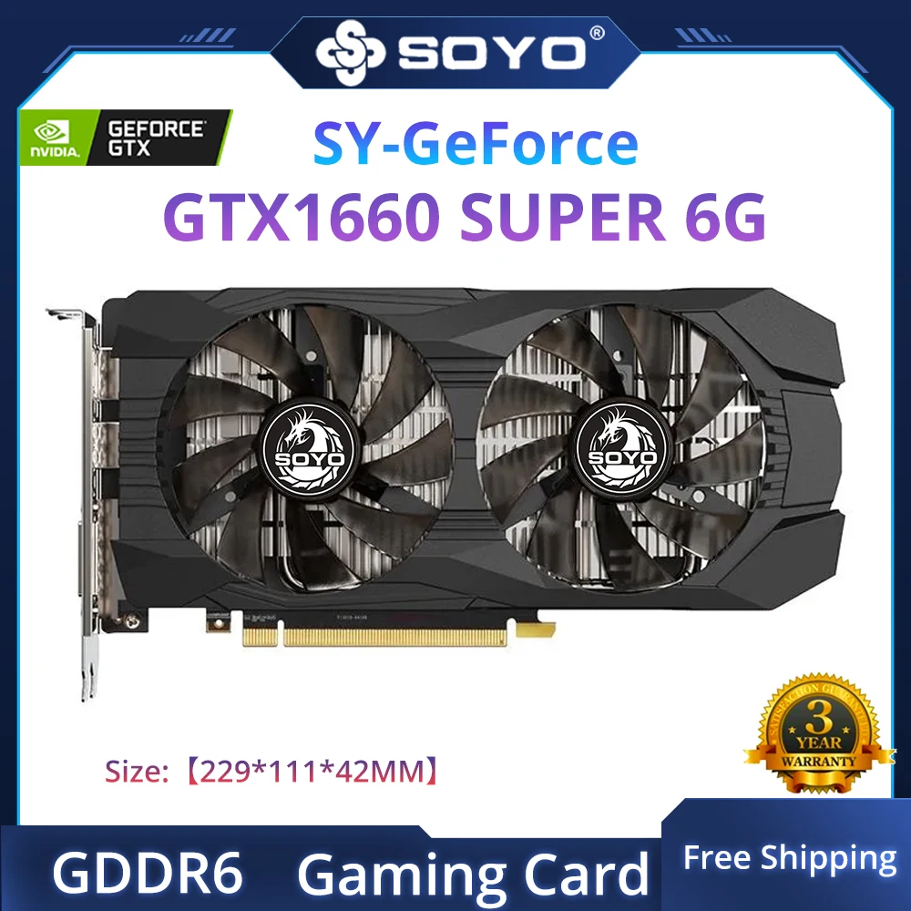 Nvidia Geforce Gtx 1660 Super Graphics Card | Nvidia Geforce Gtx 1660 ...