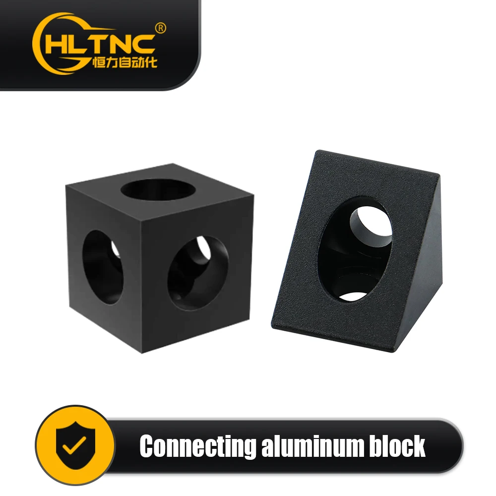 Angle-Corner-Openbuilds-V-slot-Black-Connector-90-Degree-Angle-Bracket ...