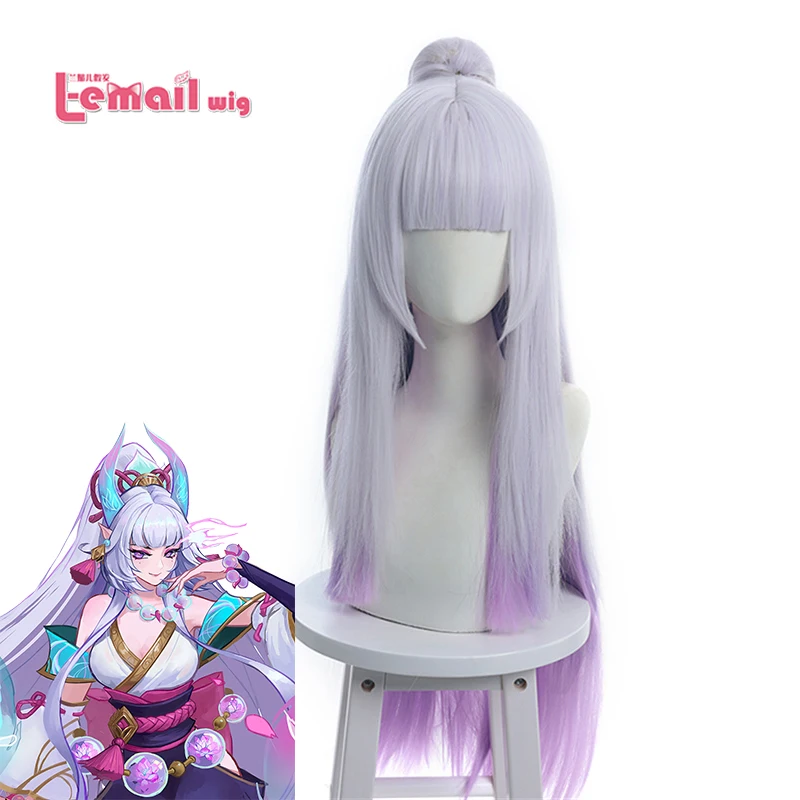 L-email-wig-Synthetic-Hair-Spirit-Blossom-Syndra-Cosplay-Wigs-LoL ...